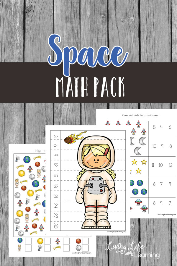Space Math Pack For Preschool And Kindergarten Space Math Pack For Preschool And Kindergarten