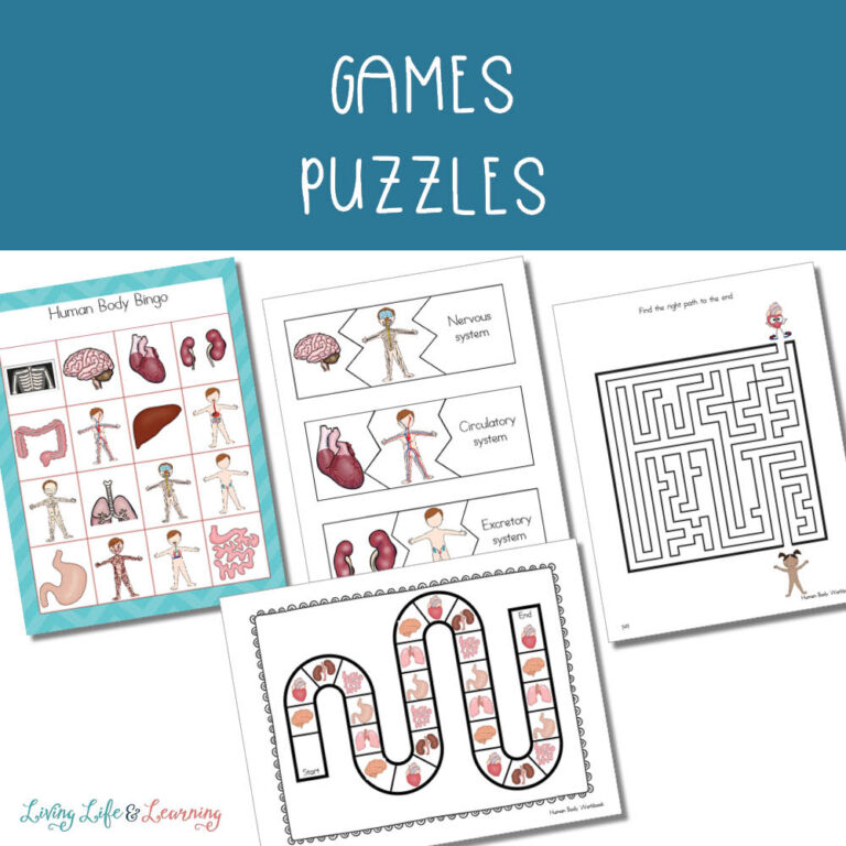 Curious Learners Print & Go Activity Kit: Human Body