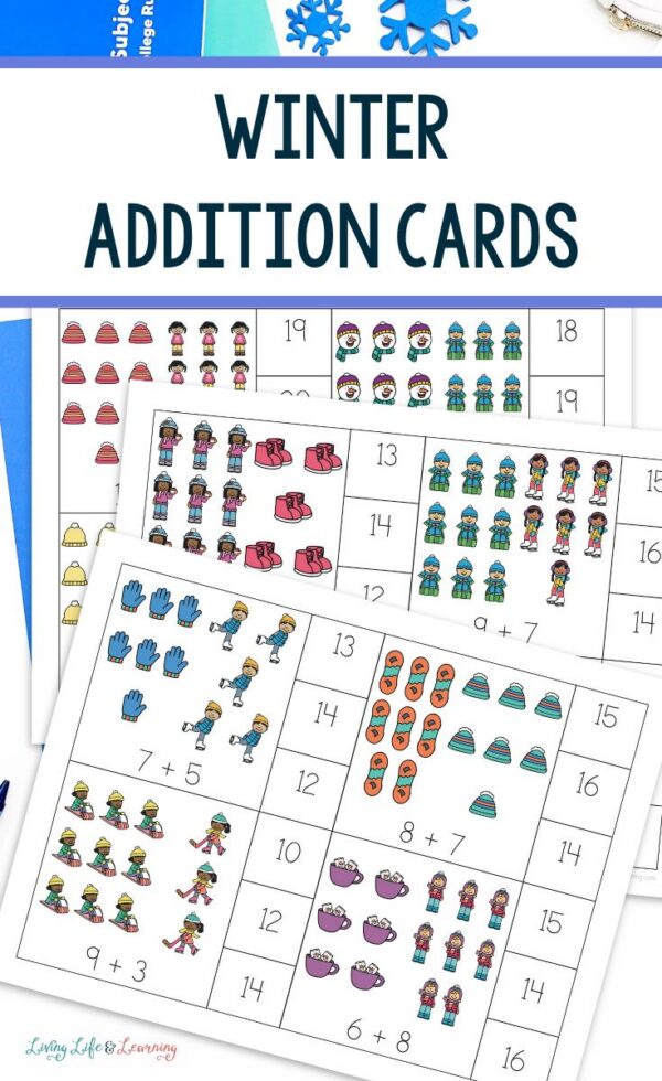 Winter Addition Cards
