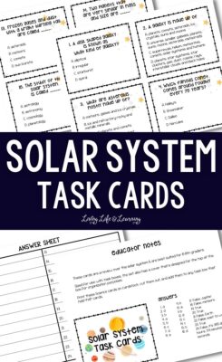 Solar System Task Cards