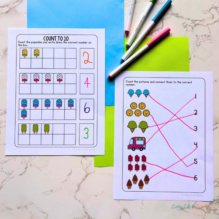 Little Learners Print and Go Activity Kit: Summer