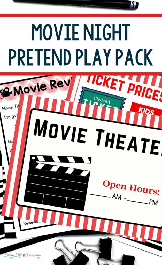 Movie Night Pretend Play Pack