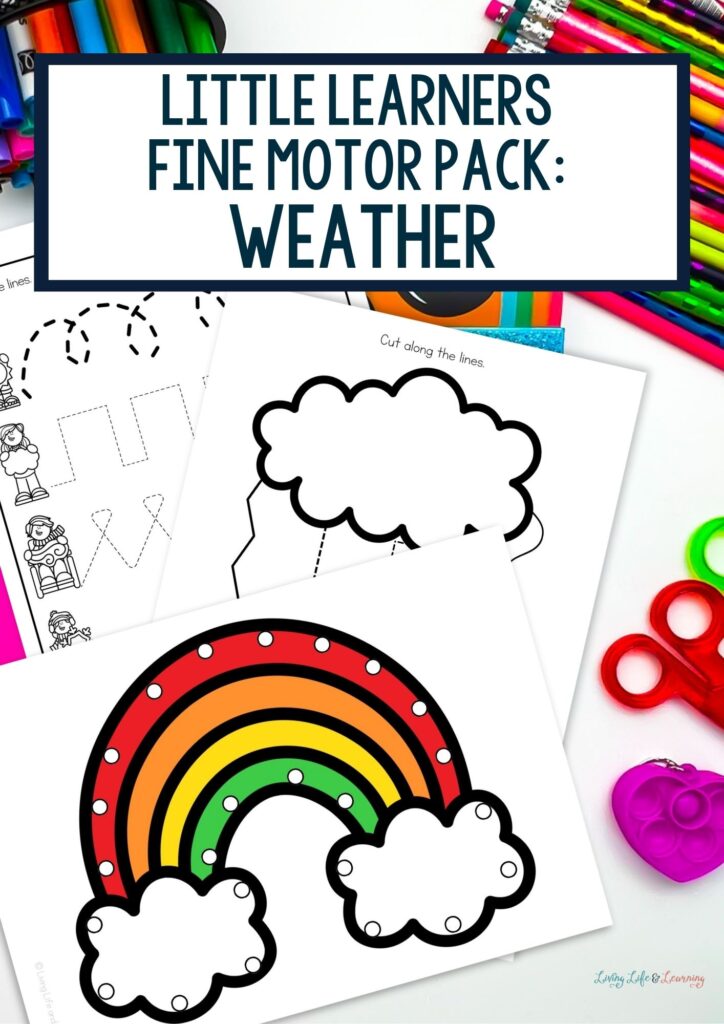 Little Learners Fine Motor Pack Weather