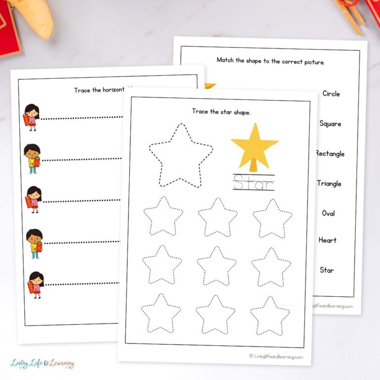 Little Learners Print & Go Activity Kit: Lunar New Year