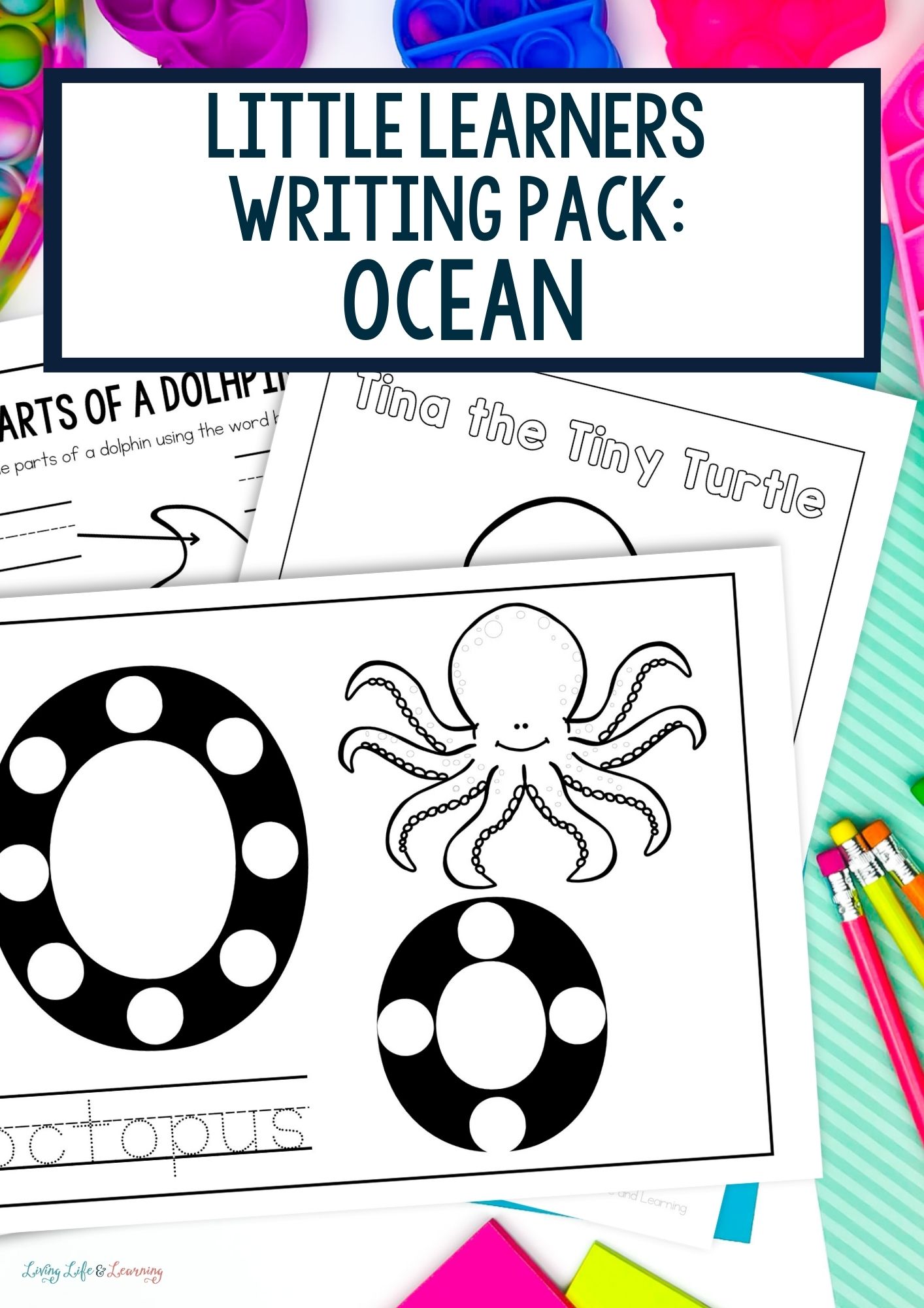 Little Learners Writing Pack: Ocean