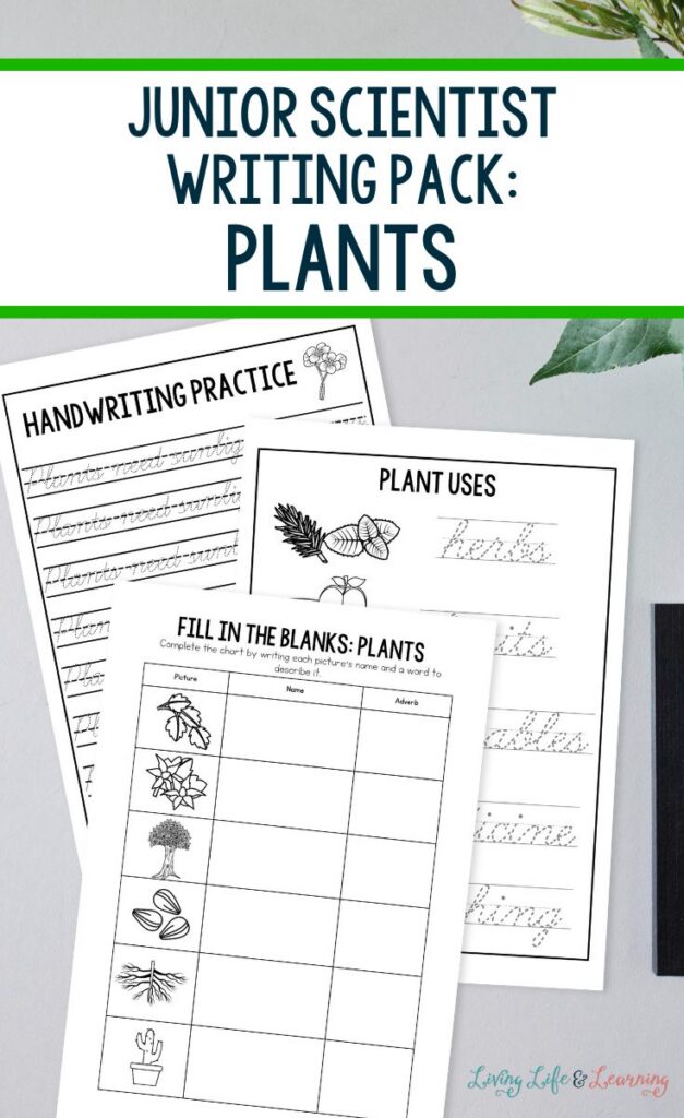 Junior Scientist Writing Pack: Plants
