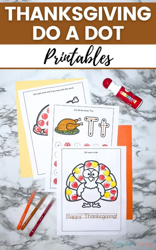 Thanksgiving Do a Dot Printables
