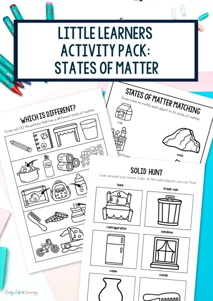 Little Learners Activity Pack: States of Matter