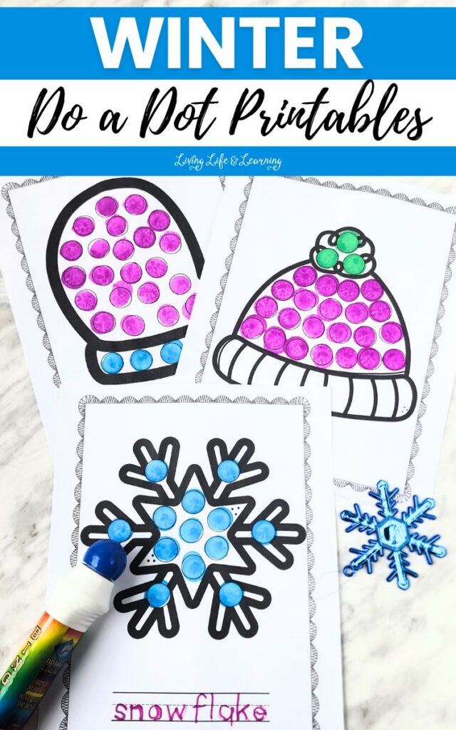 Winter Do a Dot Printables