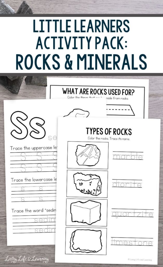 Little Learners Activity Pack: Rocks & Minerals