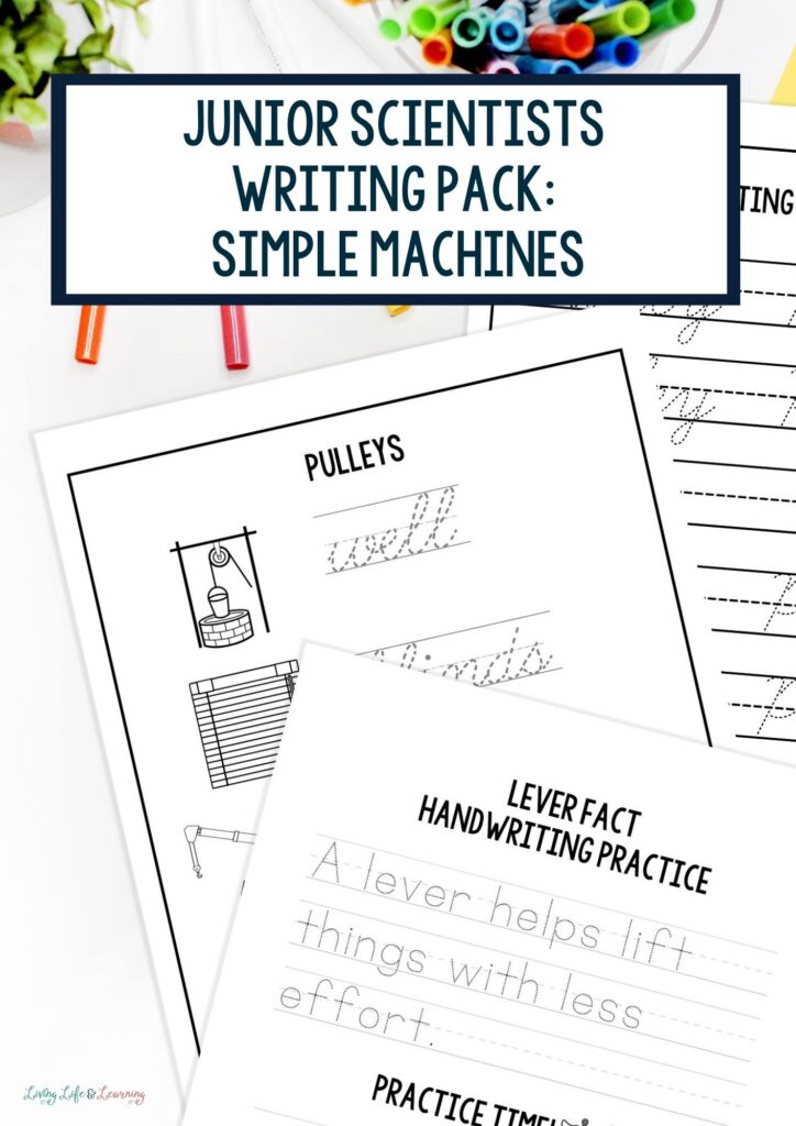 Junior Scientist Writing Pack: Simple Machines