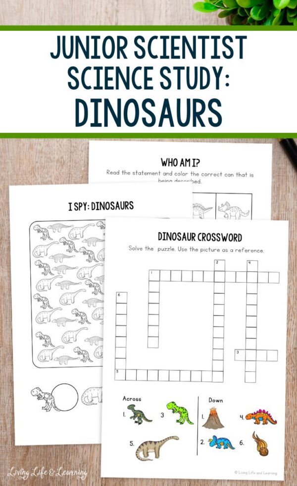 Junior Scientist Science Study: Dinosaurs