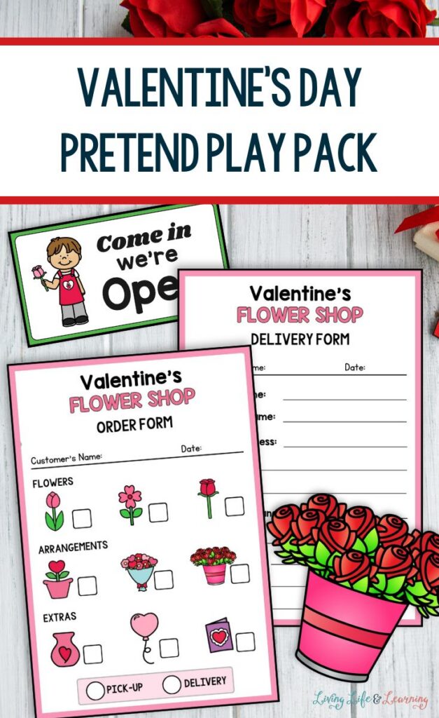 Valentine's Day Pretend Play Pack