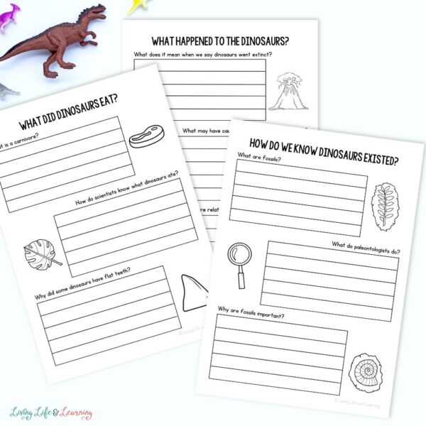 Junior Scientist Activity Pack: Dinosaurs & Fossils